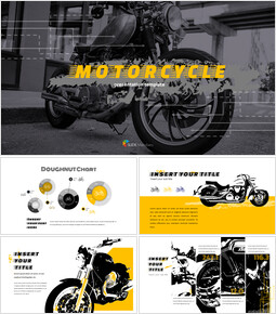 Motorcycle PowerPoint Templates Design