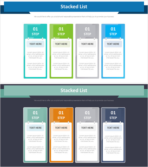 3 Steps Cube Infographic Diagram