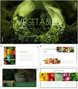 Vegetable Icons Set Vector