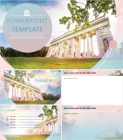 The Louvre Museum - Free Google Slides Template Design