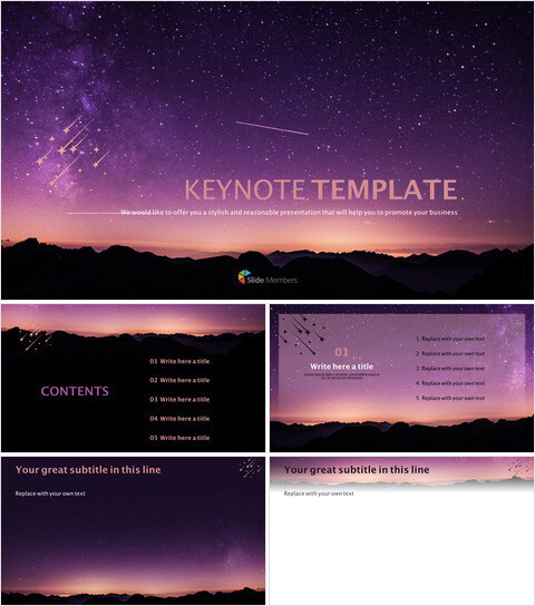 Free Slides > Free Keynote page 5 - Slide Members