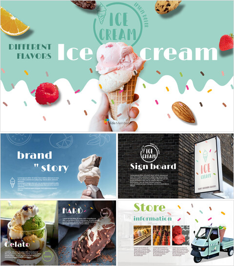 Ice cream Action plan PPT