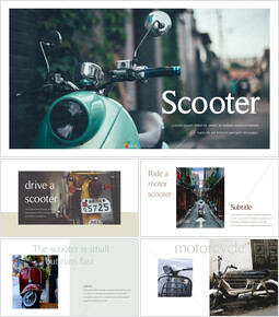 80+ electric scooter PPT Templates - Slide Members