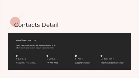 270+ Contacts PPT Templates,Google Slides - Slide Members