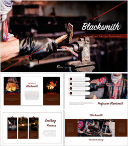 Blacksmith PPT Keynote|Business