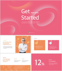 Get Started Creative Business Template startup pitch