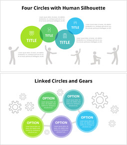 6,800+ 4 구부러진 화살표 인포 그래픽 PPT Templates page 3 - Slide Members