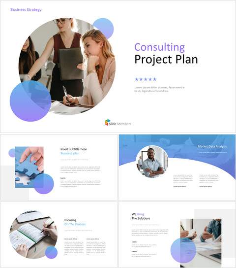 Consulting Project Plan Windows Keynote