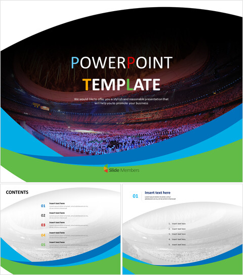 60+ olympic games PPT Templates,Keynote - Slide Members