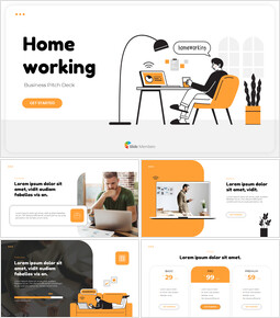Animation > Proposal, Business Introduction - Slide Members