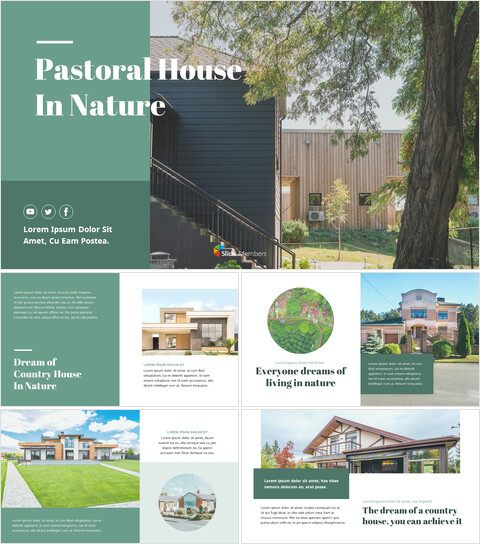 house powerpoint template