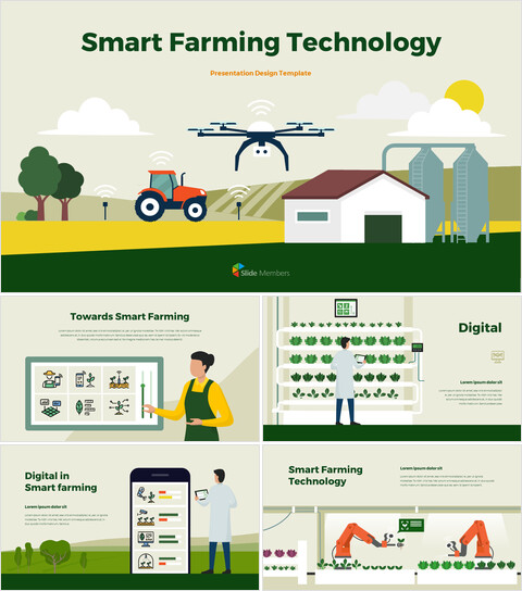 Livestock Industry Google Slides Presentation|Business