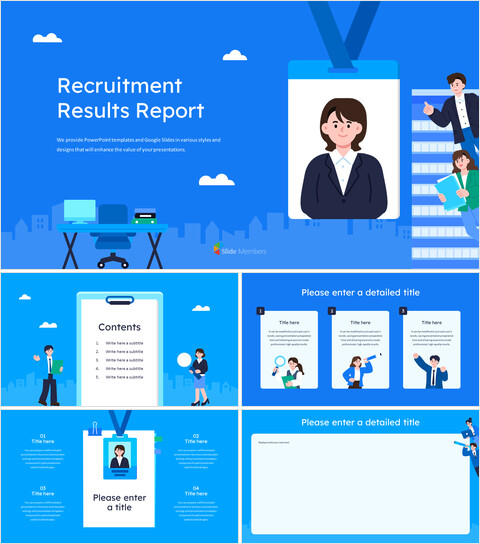 210장 ppt Templates - Slide Members
