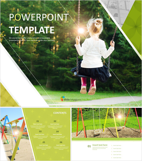 Free Powerpoint Sample - Childrens Day
