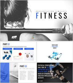 Sporty Concept Layout Design template google slides|Sports