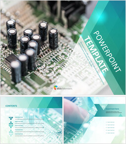 30+ integrated circuit PPT Templates - Slide Members
