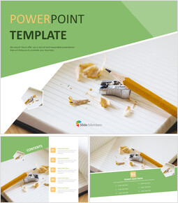 Keynote Template Free - Pencil Sharpener