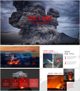 Volcano Theme PPT Templates