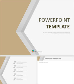 Gray Beige Hexagonal Outline - Free Business Google Slides Templates