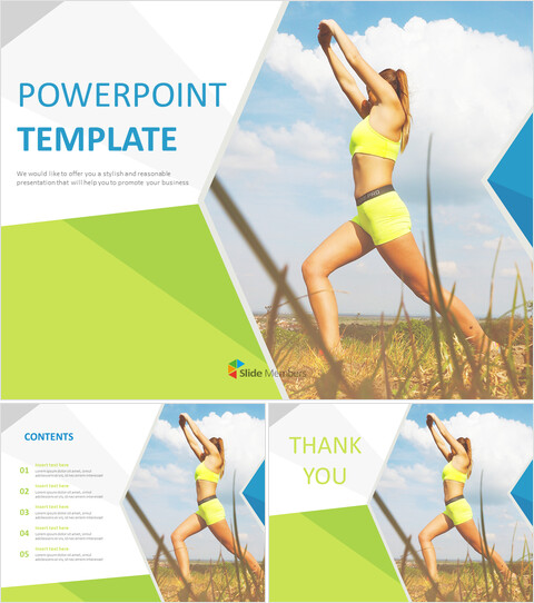 Stretching - Free PPT Template