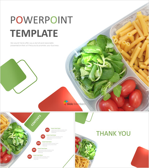 Free Powerpoint Sample - Hand-Made Lunch Box