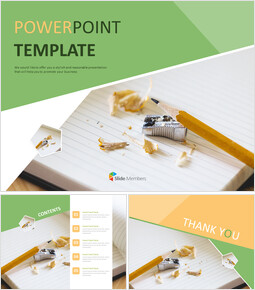 Keynote Template Free - Pencil Sharpener