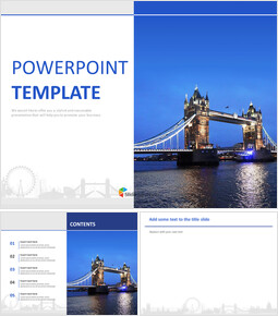 London Tower Bridge - Free PPT Template