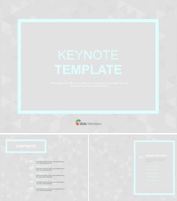 Free Slides > Free Keynote - Slide Members
